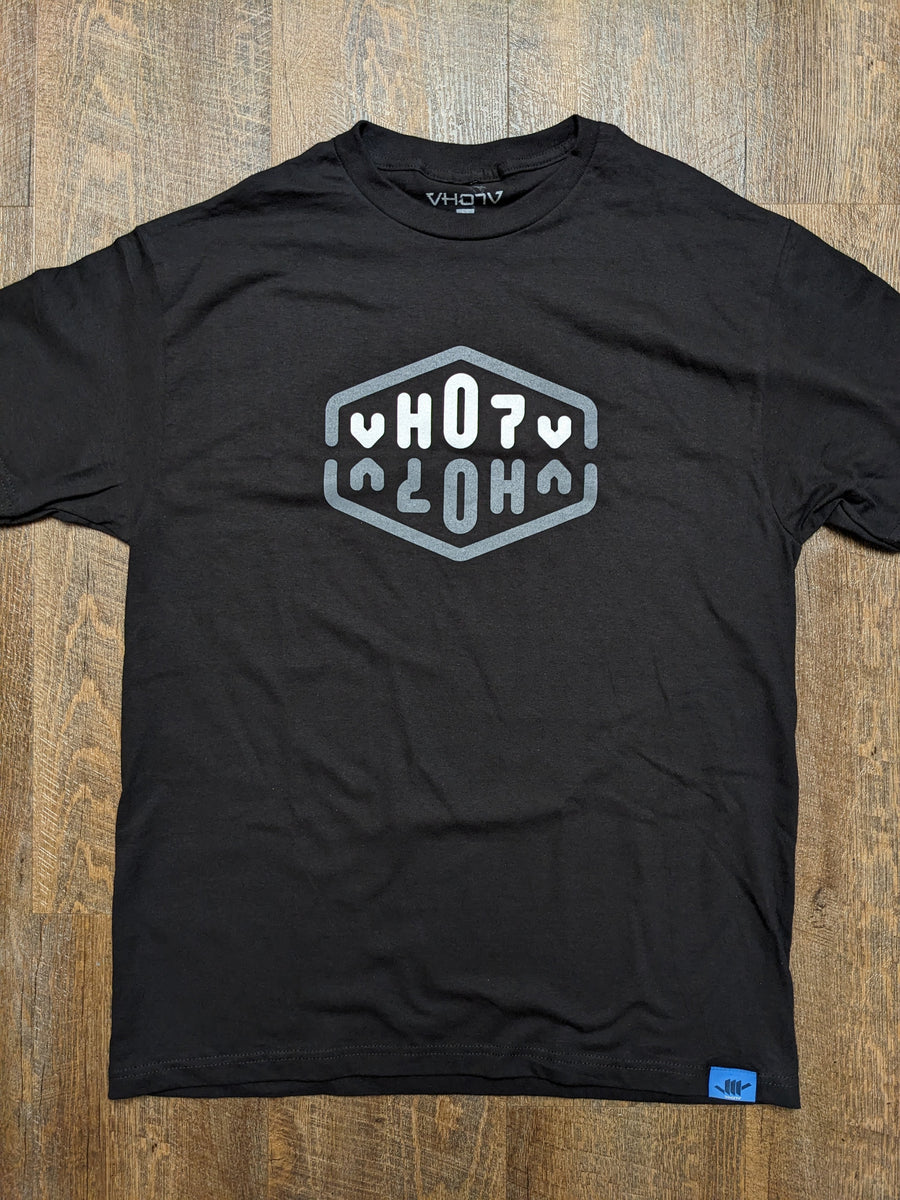 Adult "Hex" Tee (Black) – VH07V