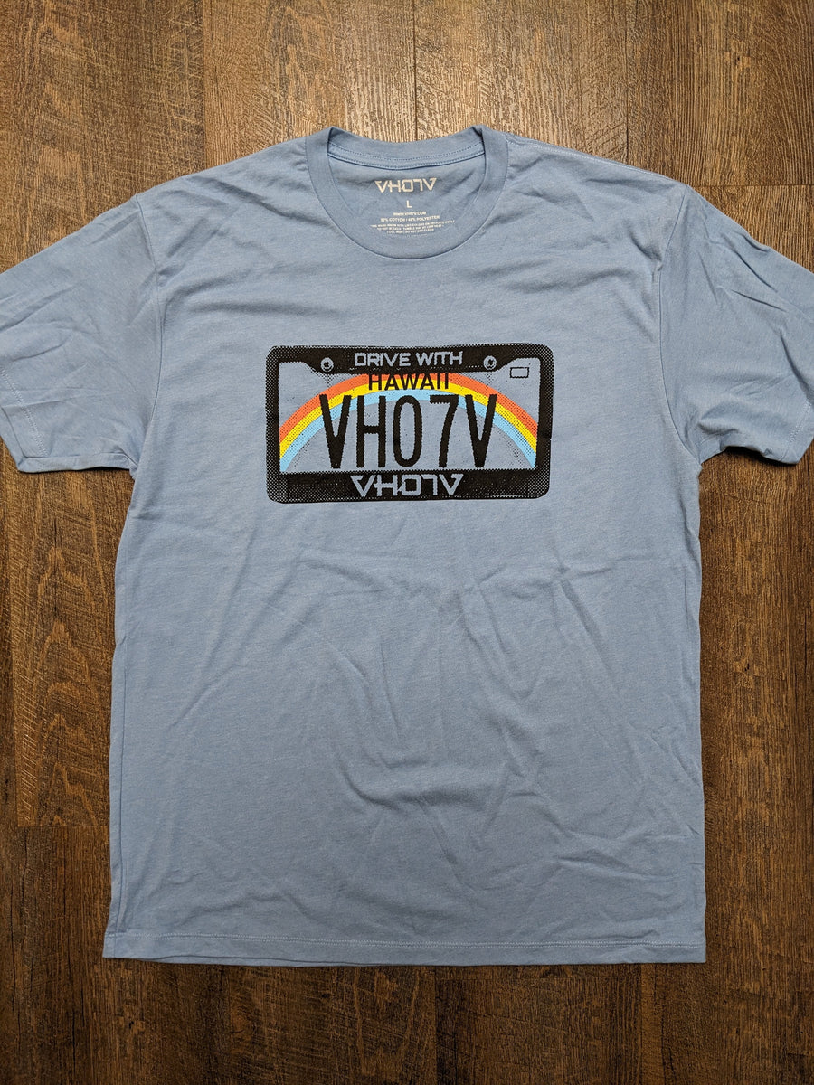 Fine Crew "Plates" Tee (Light Blue) – VH07V