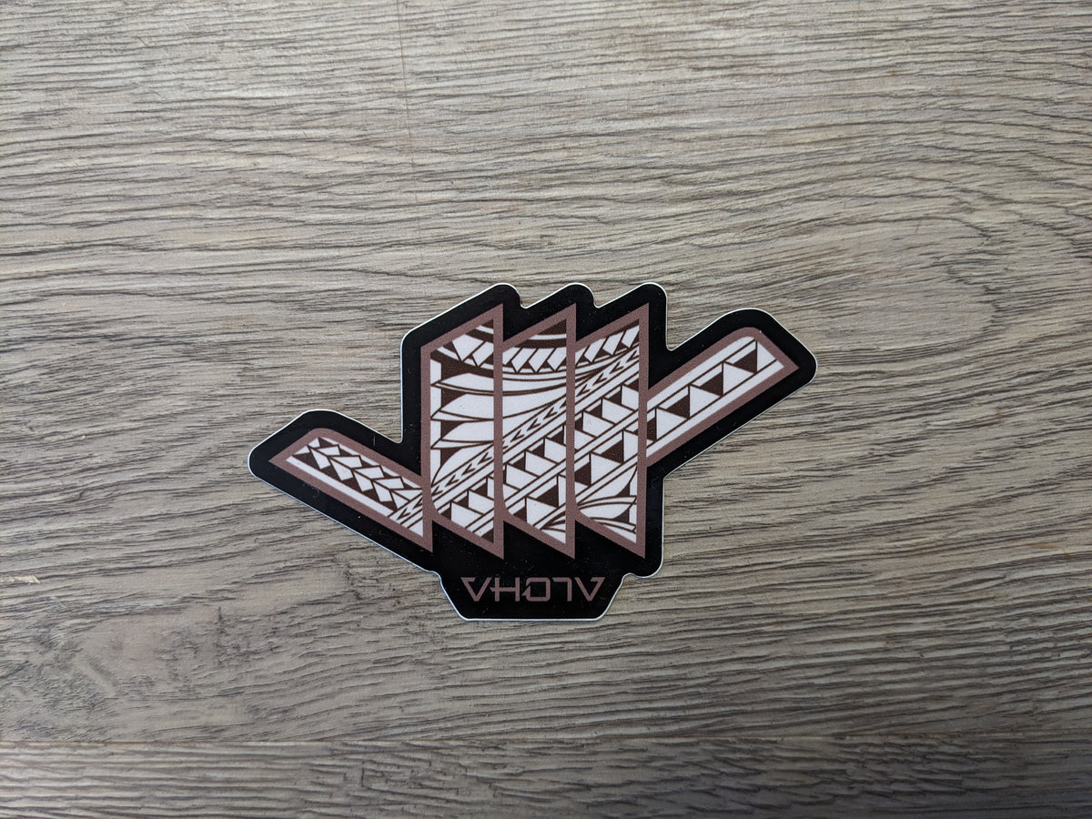 "Shaka Tribal" Slap Sticker – VH07V