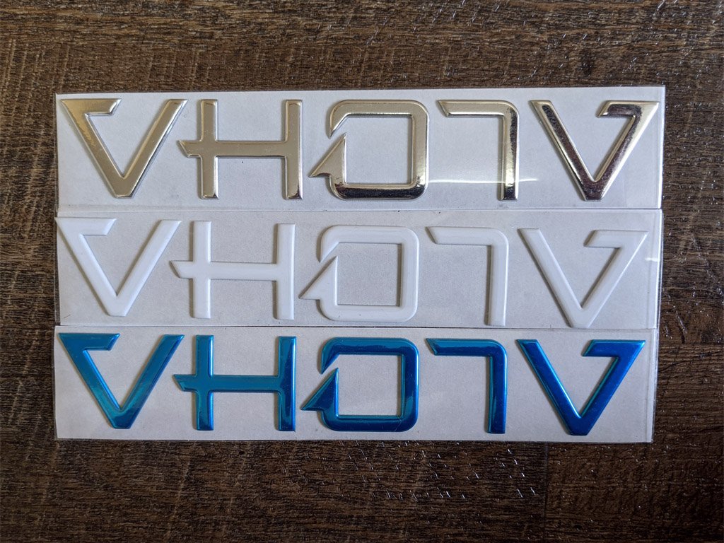 7" Logo Emblem (3D) – VH07V