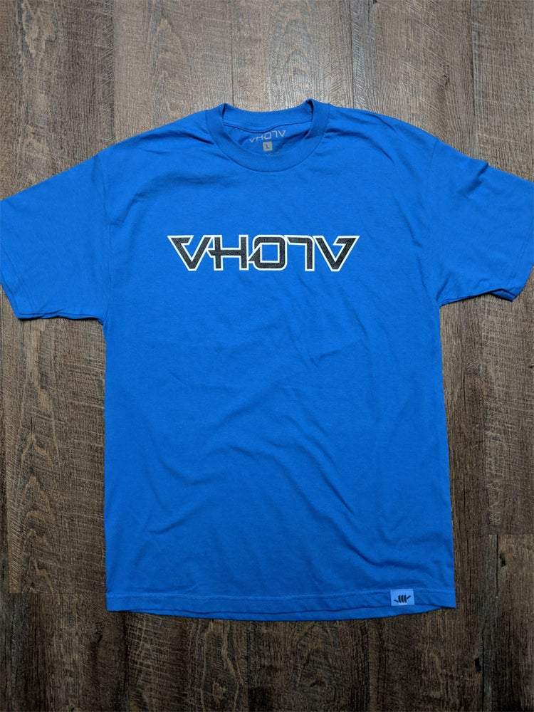 Adult Logo Tee (Blue/Black) Outline – VH07V