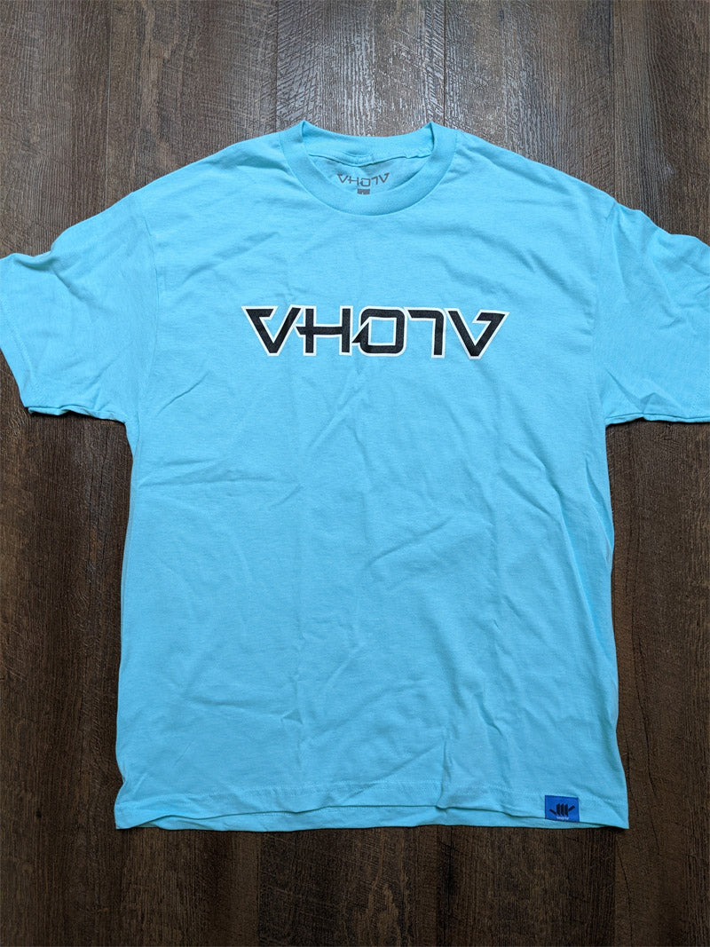 Adult Logo Tee (Celadon/Black) Outline – VH07V