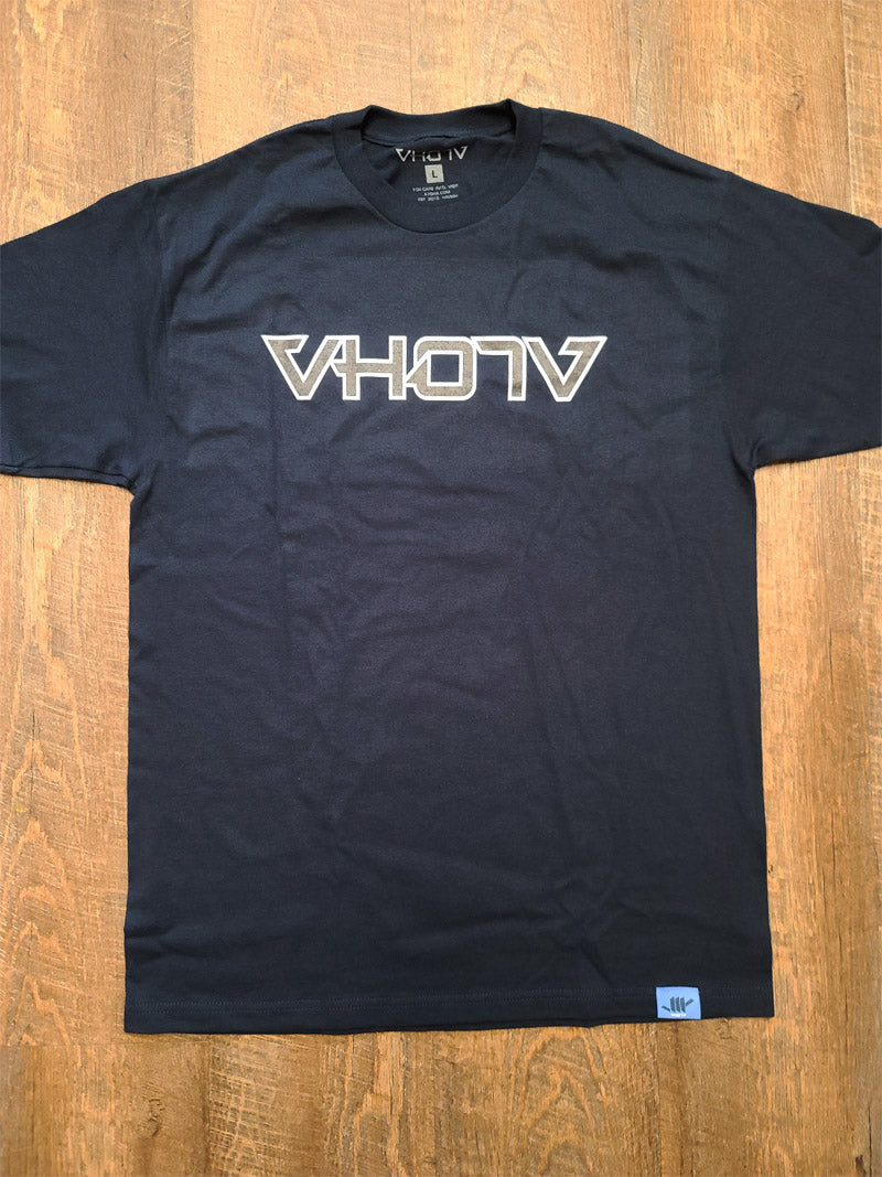 Adult Logo Tee (Navy/Black) Outline – VH07V