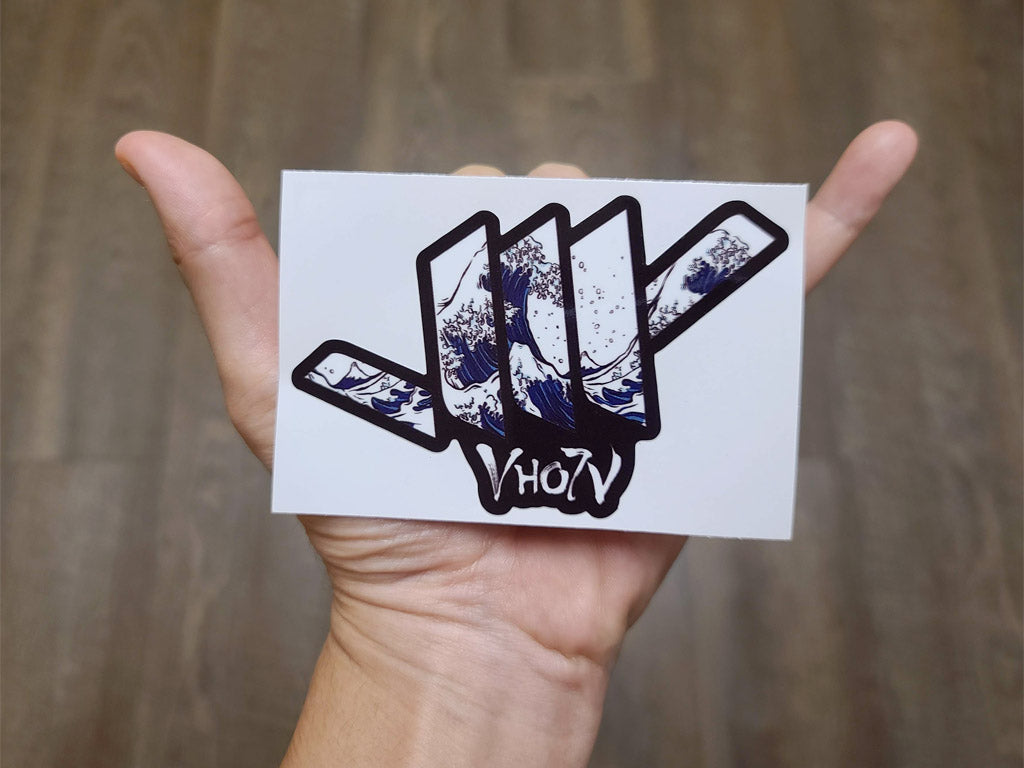 "Hokusai" Slap Sticker – VH07V